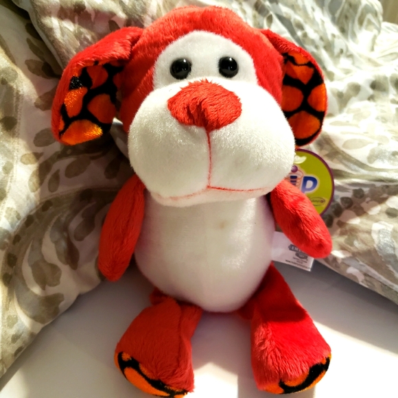 Emerald | Toys | Red Dog Spotted Soft Plush Stuffed Animal Emerald Toy ...